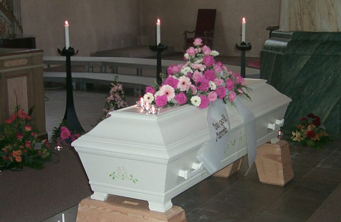 Vår mammas begravning